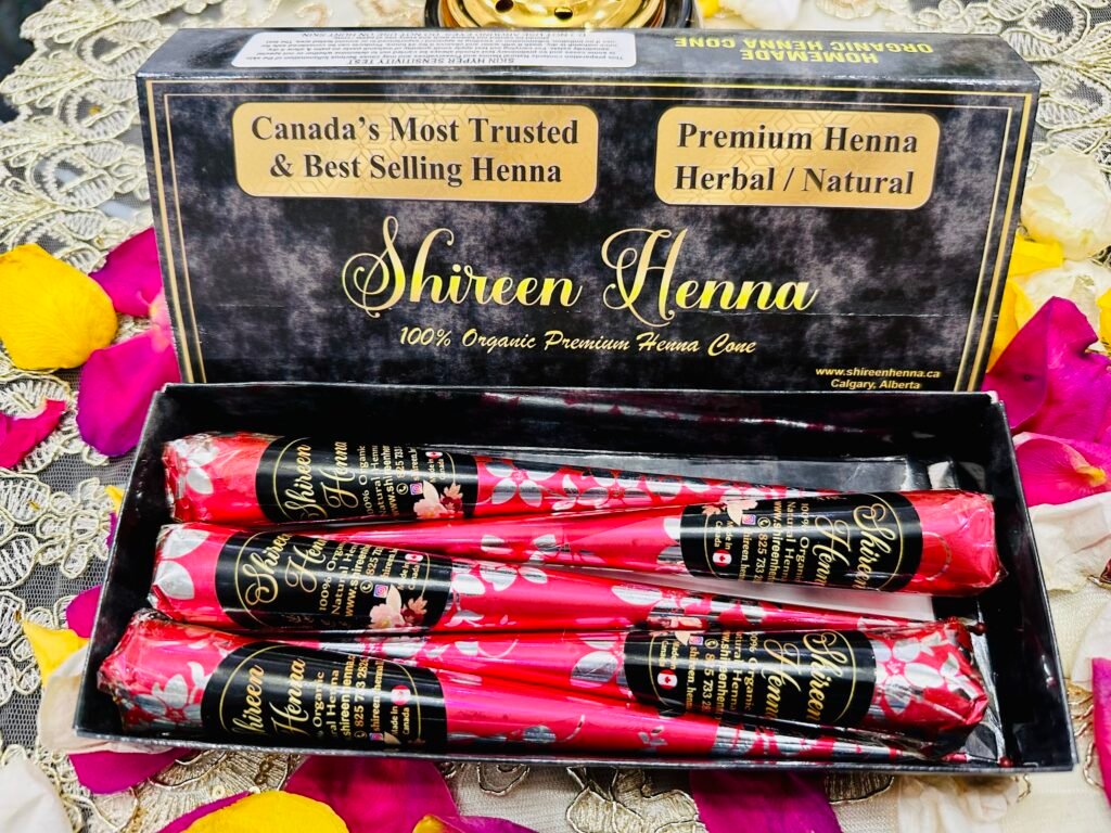 Organic Henna Cones 35g per cone - Calgary Henna Artist – Shireen Henna ...